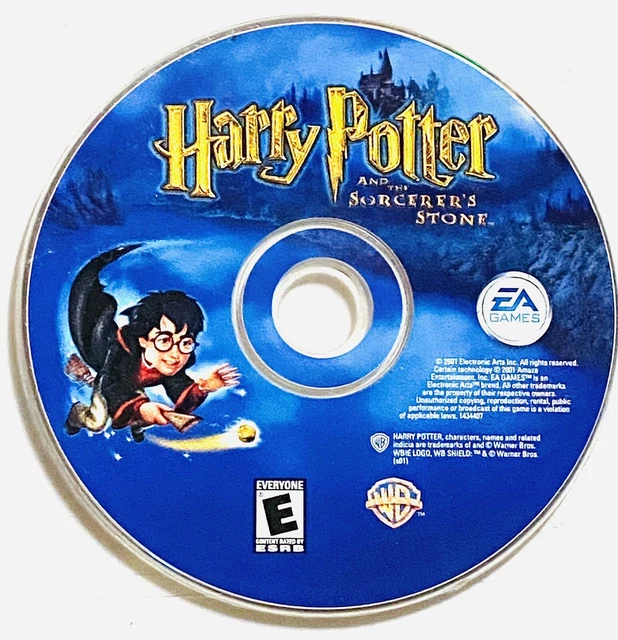 HARRY POTTER & The Sorcerers Stone (2001) PC CD ROM Computer Game, rpg ...