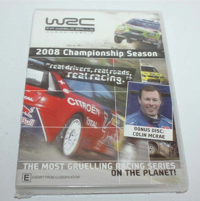 2008 CHAMPIONSHIP SEASON WRC FIA World Rally Championship DVD Brand New ...