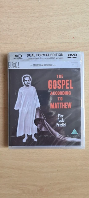 THE GOSPEL ACCORDING to Matthew Blu-ray Masters of Cinema / Blu-ray + DVD EUR 46,00 - PicClick IT