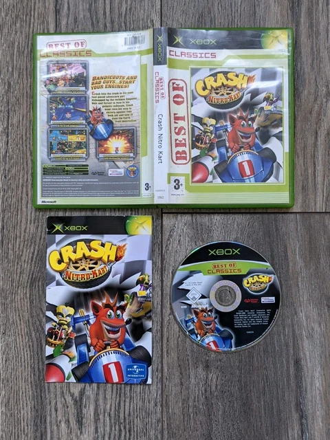 CRASH NITRO KART (Classics) for Microsoft Original Xbox £8.95 - PicClick UK