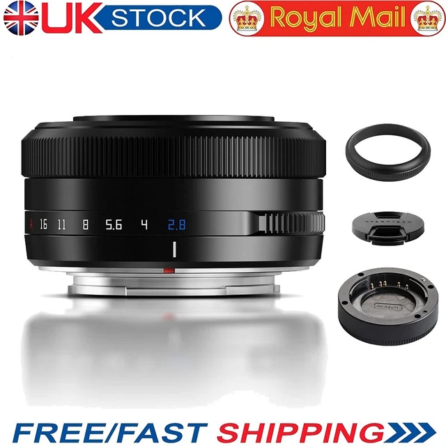 OPENBOX TTARTISAN AF 27mm F2.8 APS-C Auto Focus Lens for Fuji X Mount ...
