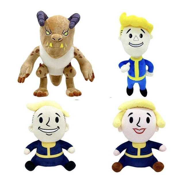 4 VAULT BOY 101 Plush Doll Game Figure Deathclaw Monster Collection Toy ...