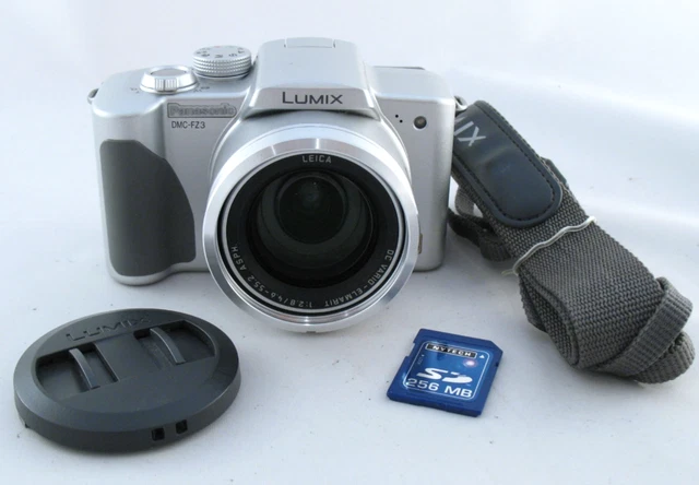 PANASONIC LUMIX DMC-FZ3 3.1MP CCD Digital Camera - Fully Working See ...