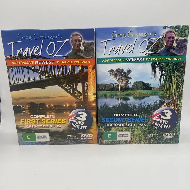 GREG GRAINGER'S TRAVEL Oz Series 1 & 2 DVD Region All Box Set Free Fast ...