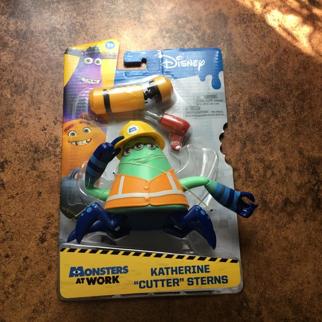 DISNEY PIXAR MONSTERS At Work Katherine "Cutter" Sterns Action Figure N ...