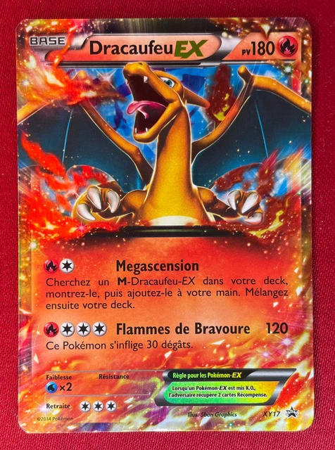 CARTE POKÉMON | Dracaufeu EX | Ultra Full Art HOLO | XY17 | Promo 2014 ...