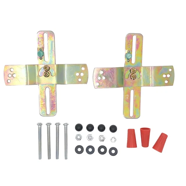 SUPPORT D'INSTALLATION DE luminaire et de d coration 4 pouces taille lot de 2 EUR 11,33 ...