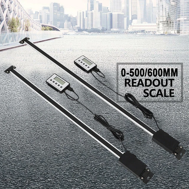 FRÄS-/DREHMASCHINE LCD LINEARSKALA Digital Readout Linear Scale DRO ...