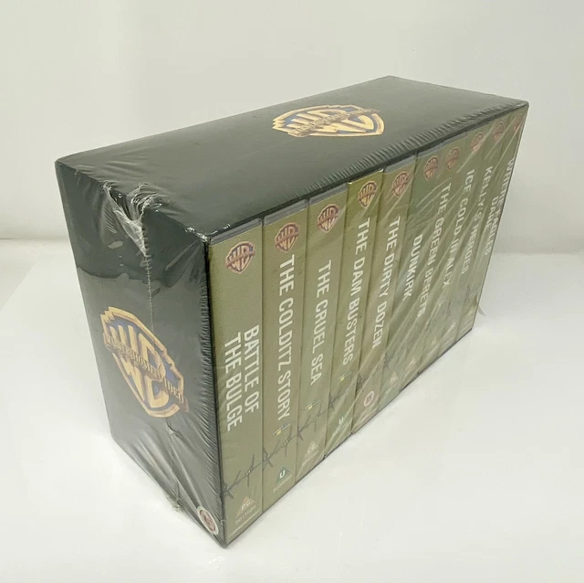 SEALED WARNER BROTHERS War Films Vhs Boxset Collection £50.00 - PicClick UK