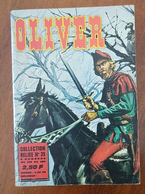 OLIVER ALBUM N° 35 contient les N° 273 au 280 IMPERIA 1971 EUR 20,00 ...