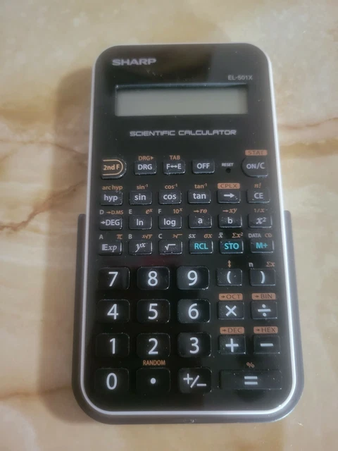 SHARP EL-501XB SCIENTIFIC Calculator $10.00 - PicClick