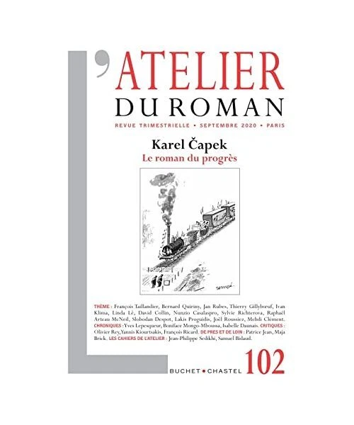 REVUE ATELIER DU roman N°102: Karel Capek - le roman du progrès, Collectif EUR 16,80 - PicClick FR