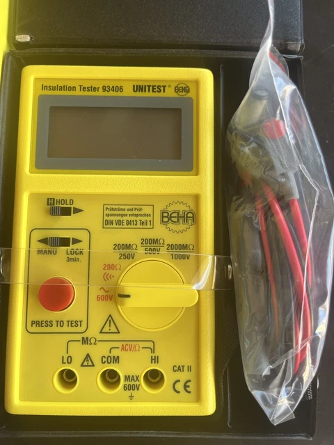 INSULATION TESTER BEHA Unitest EUR 90,00 - PicClick DE