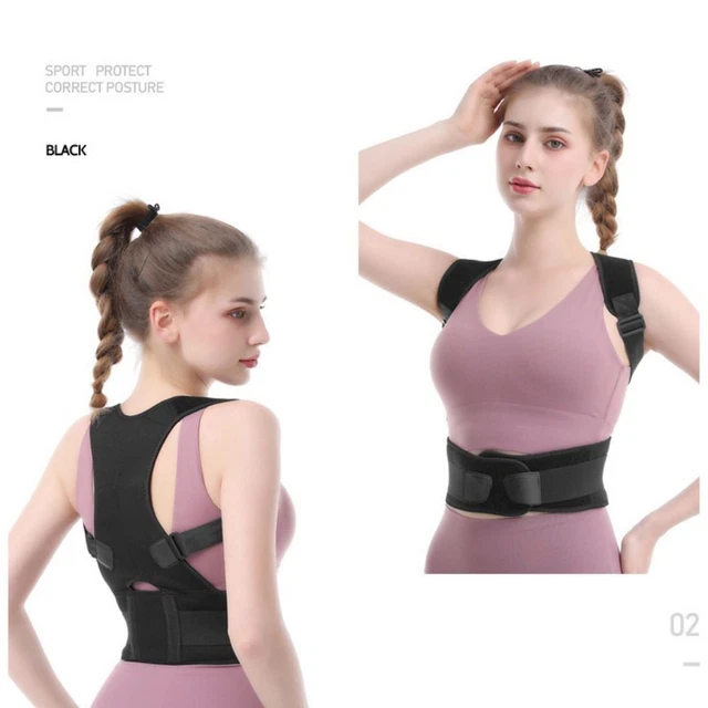 CLAVICLE SPINE THERAPY Posture Corrector Back Support Shoulder Brace ...