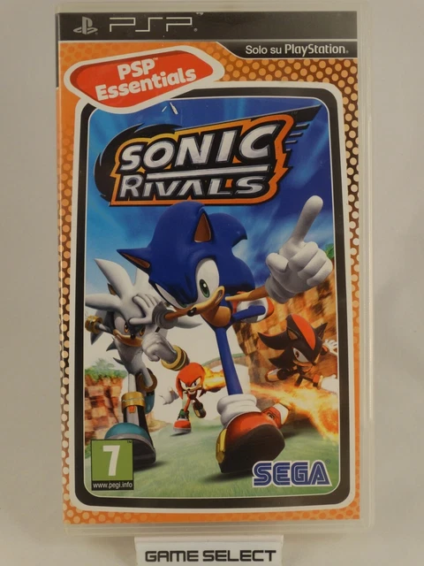 SONIC RIVALS THE Hedgehog sony Psp PLAYSTATION Portable Pal - Original ...