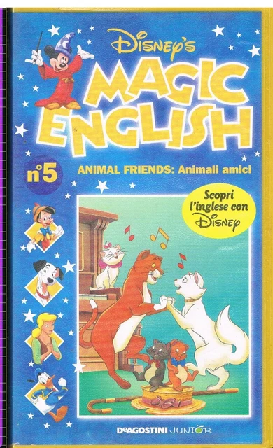 DISNEY'S - MAGIC English - N.5 - Vhs EUR 2,40 - PicClick IT