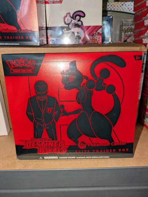 POKEMON TCG: DESTINED Rivals ETB Elite Trainer Box Pokemon Center ...