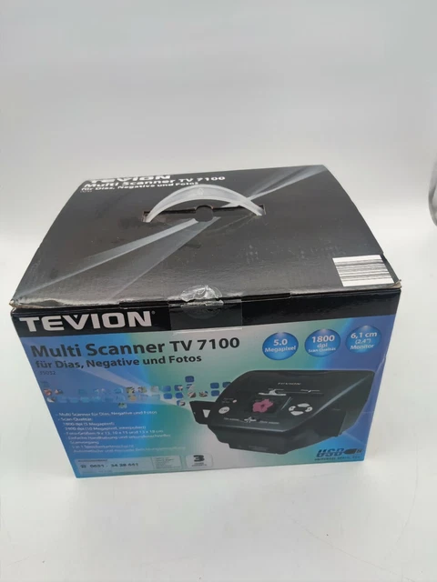 TEVION MULTI SCANNER TV 7100 für Dias Negative Fotos NEU/OVP EUR 67,89 ...