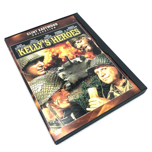 KELLY'S HEROES DVD Region 1 Widescreen Special Features Clint Eastwood ...