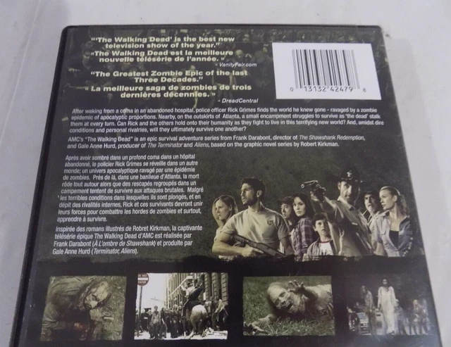 AMC THE WALKING Dead Complete First Season DVD Bilingual $4.50 ...