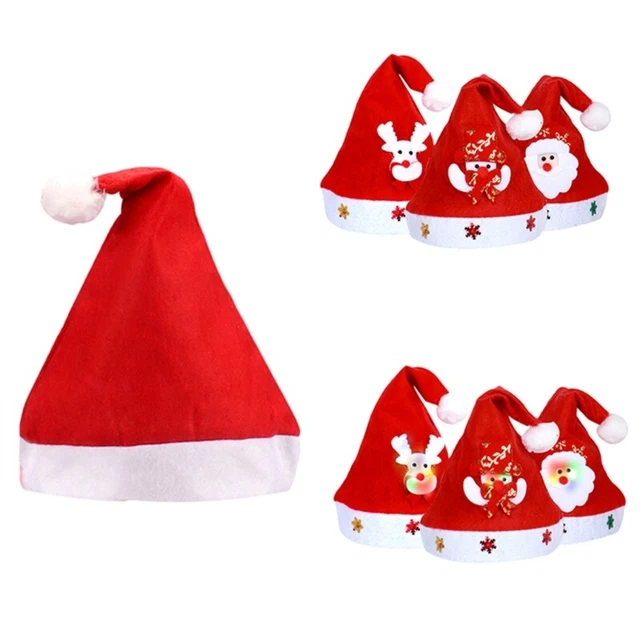 COMPANY PARTY HAT Red Santa Hat Festival Party Costume Holiday Decors £ ...