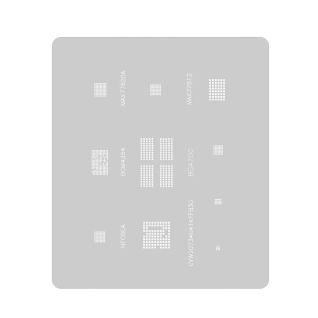 CHIP PLANTING NET for NS BGA200/NFCBEA/BCM4354/MAX77620A/MAX77812 ...