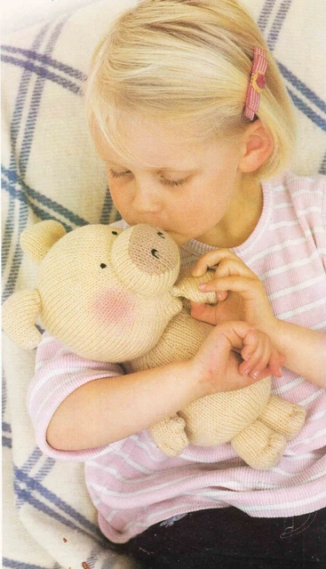 KNITTING PATTERN ALAN DART ARNOLD PIG ( Kipper's Friend) ex magazine £2 ...