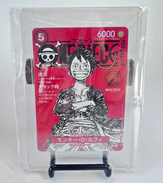 MONKEY D LUFFY ST21-014 Weekly Shonen Jump 2025 Promo ONE PIECE Card ...