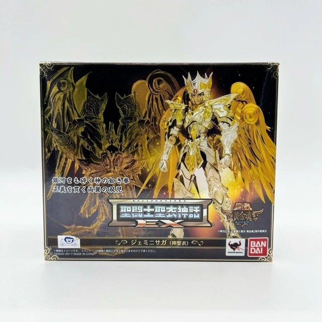 SAINT SEIYA CLOTH Myth EX Gemini Saga Soul of Gold God Cloth Figure ...