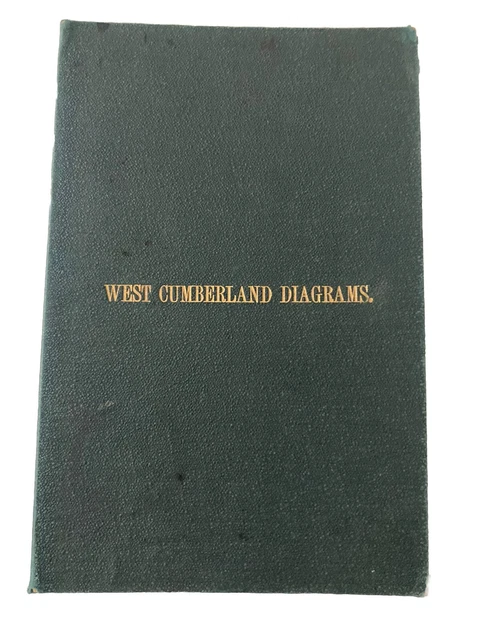 LONDON & NORTH Western Railway. West Cumberland Line Track Maps Circa ...