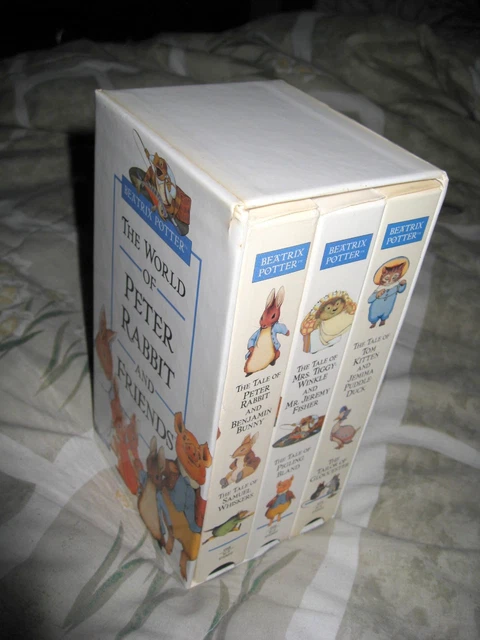 BEATRIX POTTER: THE World of Peter Rabbit and Friends [3 VOL BOXSET VHS ...
