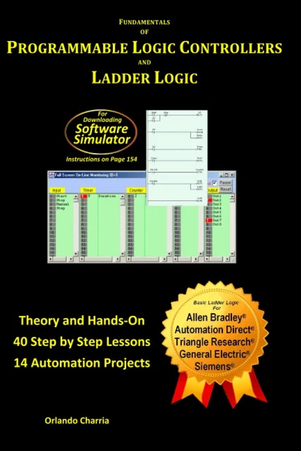 FUNDAMENTALS OF PROGRAMMABLE Logic Controllers and Ladder Logic $20.32 ...