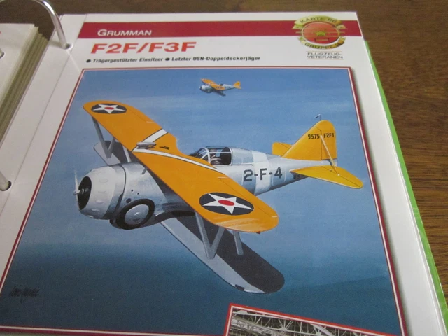 FASZINATION 14 56 Grumman F2F, F3F Trägergestützter Jäger USA 1932 EUR ...