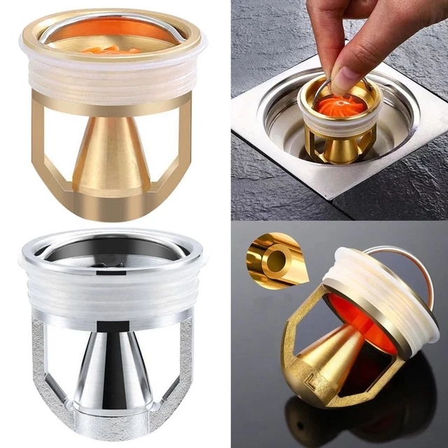 ANTI-ODOR INSECT-PROOF FLOOR Drain Core Shower Drainer Drain Cover Pipe ...