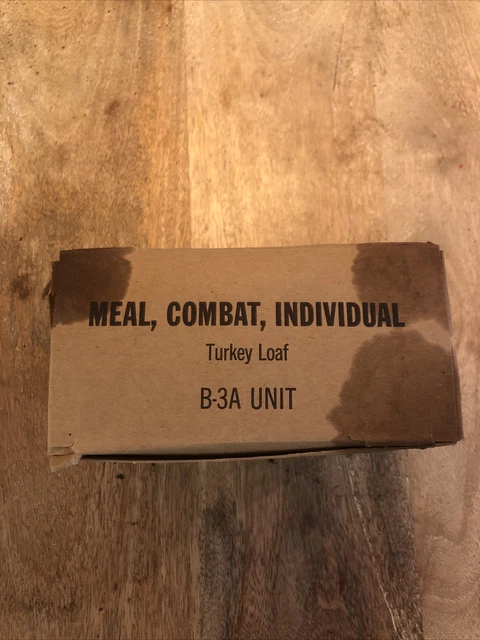 VIETNAM WAR ERA C-ration((MCI) Turkey Loaf Sealed And Original Dated ...