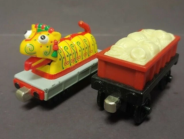 THOMAS TANK ENGINE Metal Diecast Train Take Along N Play Freight ...