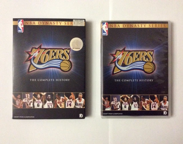 76ERS THE COMPLETE HISTORY NBA DYNASTY SERIES 6 DVD BOX SET - New ...