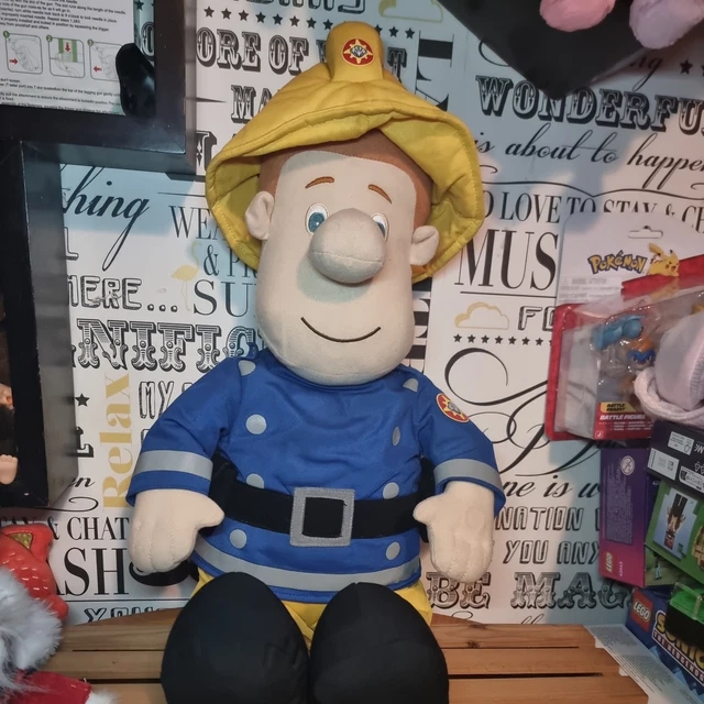 FIREMAN SAM 2010 Talking Singing Large Soft Toy approx 24” £25.20 ...