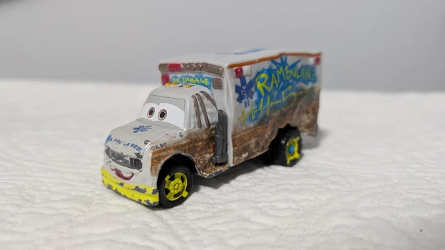 MATTEL DISNEY PIXAR Cars 3 Diecast Dr. Damage Rambulance 5 Ambulance ...