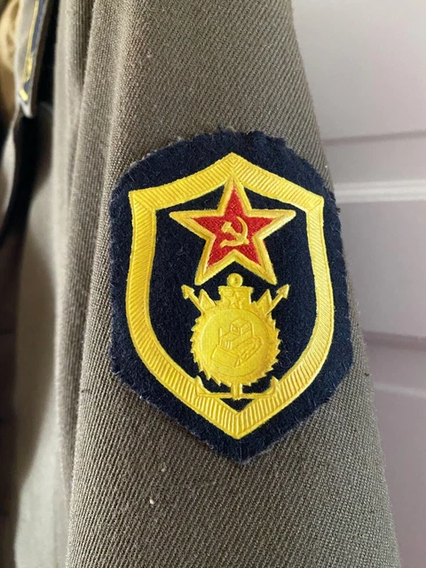 SOVIET ARMY CA Uniform Jacket USSR CCCP 1980's £111.83 - PicClick UK