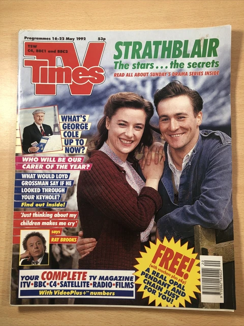 TV TIMES 1992 Amanda Mealing Strathblair Ivana Trump John Duttine Ray ...