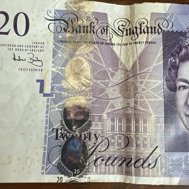 BANK OF ENGLAND £20 Pound Note Adam Smith 2007-2020 $34.90 - PicClick CA
