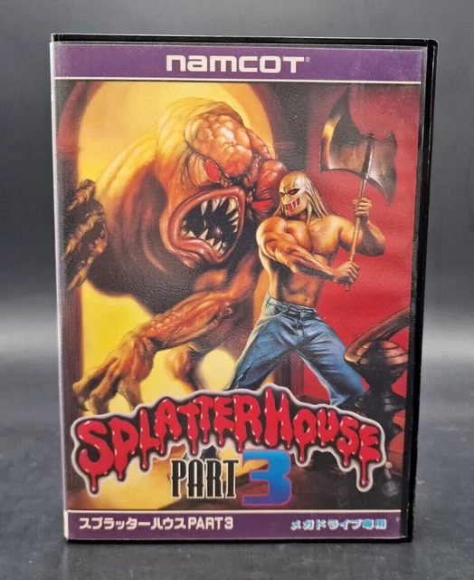 SPLATTERHOUSE PART 3 - Sega Megadrive Mega Drive - Complet - NTSC-J JAP ...