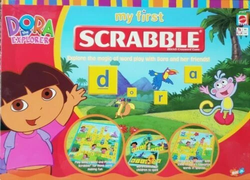 MY FIRST SCRABBLE Dora The Explorer £31.92 - PicClick UK