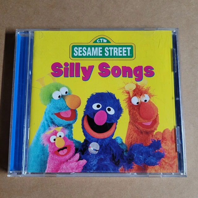 SESAME STREET CD SILLY SONGS album 1996 Plays Perfect FREE SHIPPING $11 ...
