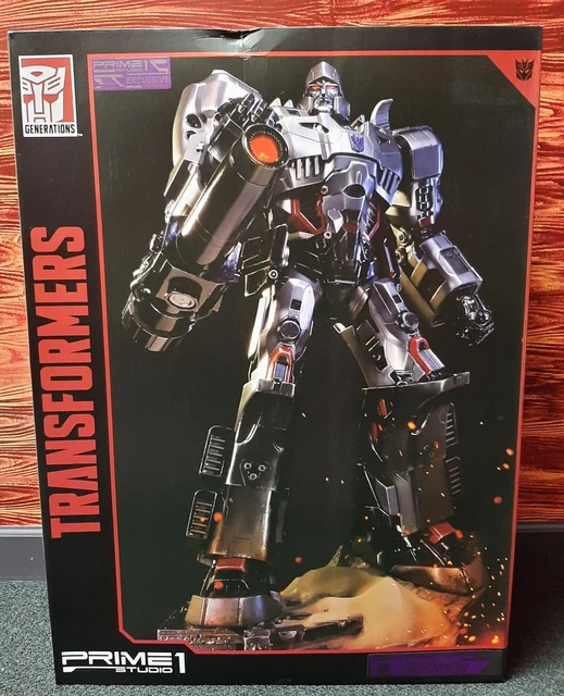 PRIME 1 STUDIO TRANSFORMERS GENERATIONS MEGATRON Exclusive Statue PMTF ...