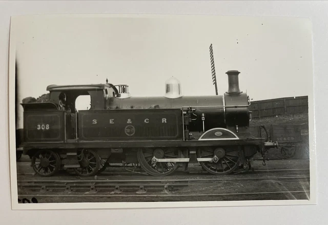 RAILWAY LOCOMOTIVE PHOTOGRAPH - Secr 308 - A588 £3.50 - PicClick UK