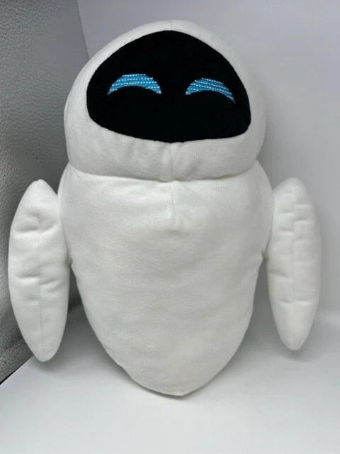 DISNEY PIXAR WALL-E Plush EVA / EVE Stuffed Animal Robot Toy 12 ...