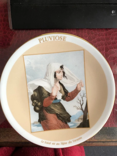 ASSIETTE PORCELAINE LIMOGES Haviland Bicentenaire Révolution Française ...