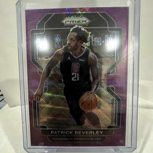 2021-22 PANINI PRIZM Patrick Beverley violet Wave Prizm #25 loups du ...